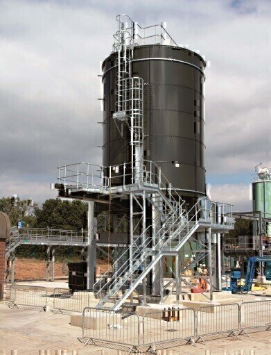 UK Southern Water to Have 2 Sludge Cake Loading Silos Installed ...