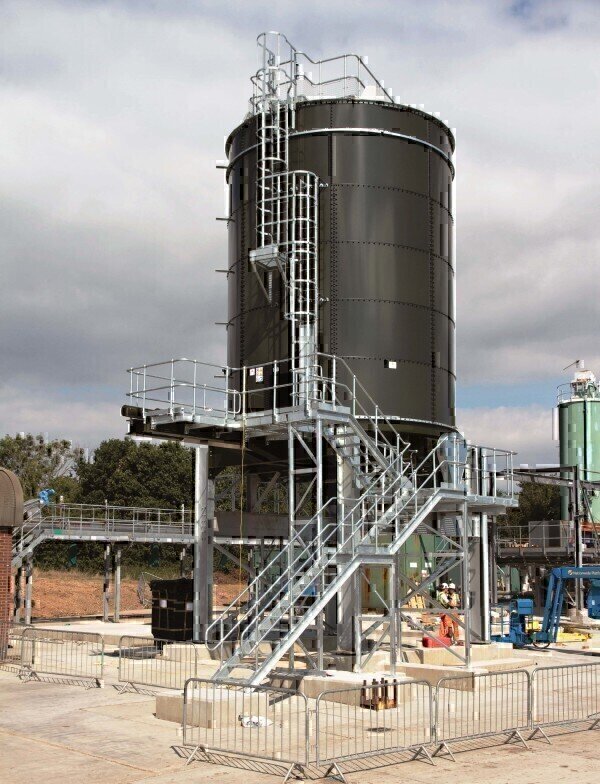 UK Southern Water to Have 2 Sludge Cake Loading Silos Installed ...