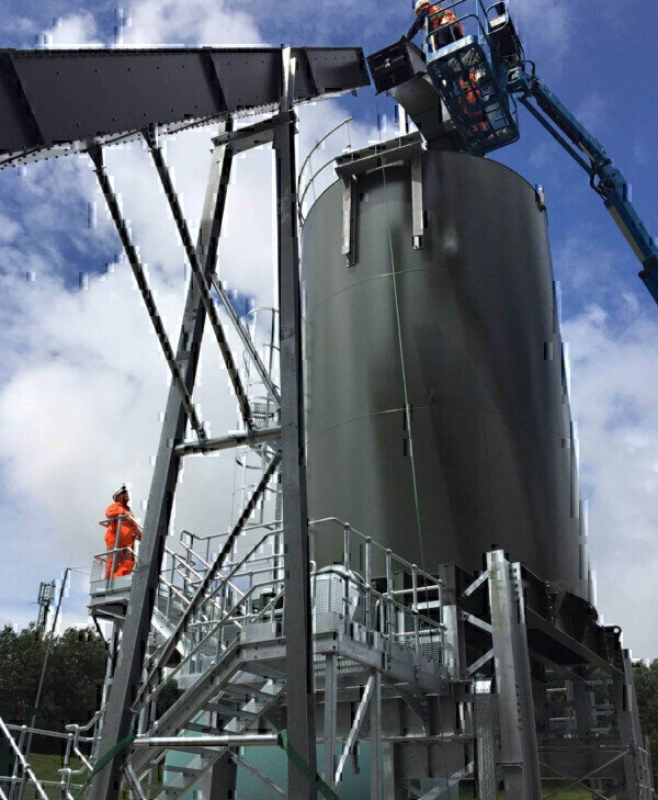 Severn Trent Water Invests in Sludge Cake Loading Silo for Coalport ...