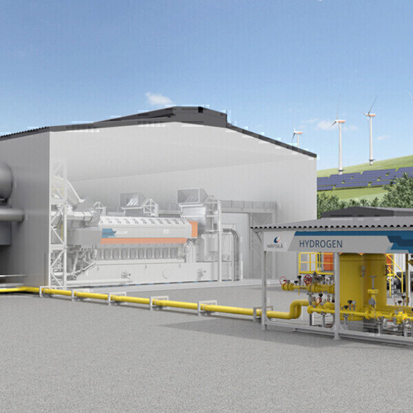 World’s first large-scale 100% hydrogen-ready engine power plant ...